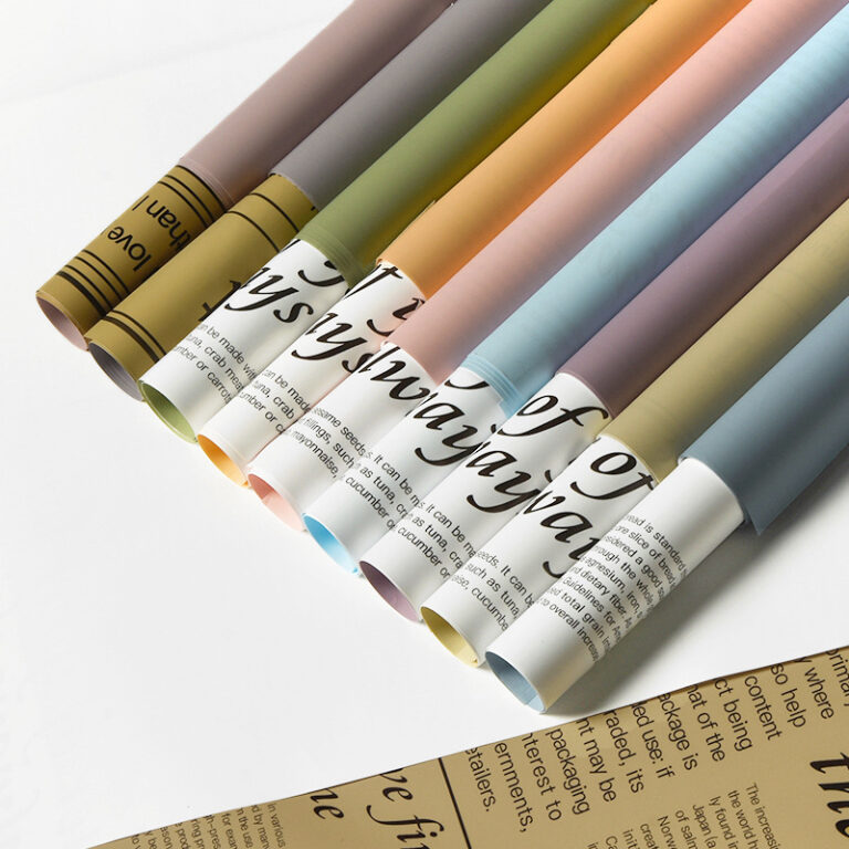 Flower wrapping paper 11BXGZ - Zhoujipackaging